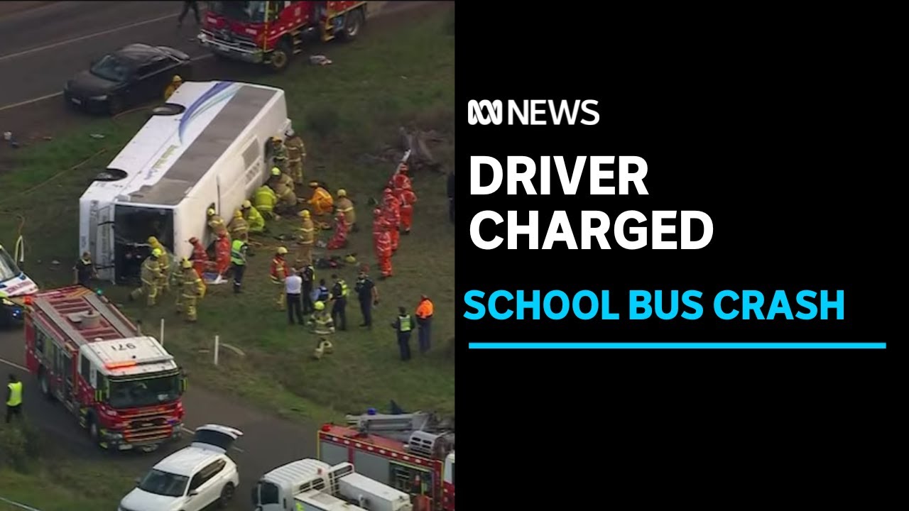 Melbourne bus crash: Truck driver charged, children's 'traumatic ...