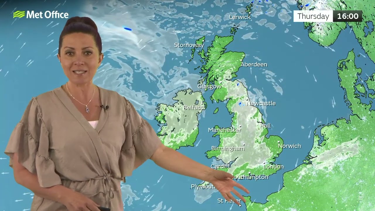 24/05/23 – Warm with plenty of sunshine – Evening Weather Forecast UK ...