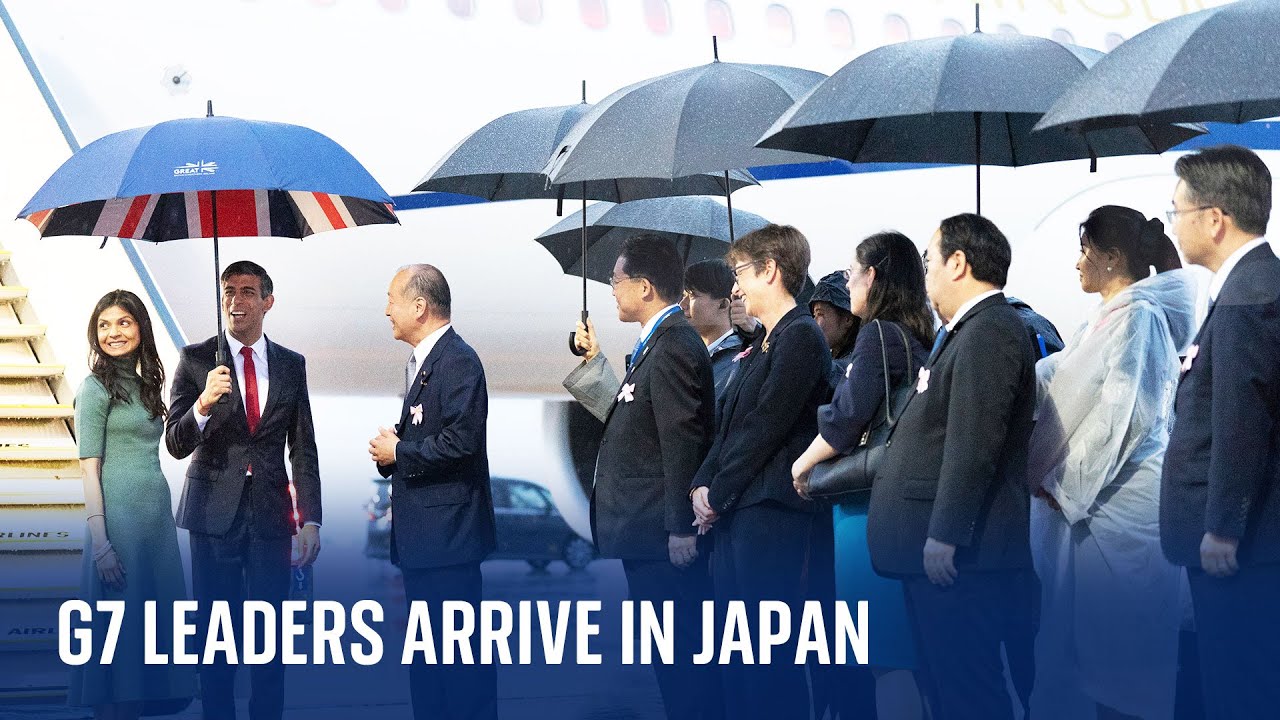 World leaders arrive in Japan ahead of the G7 summit - The Global Herald