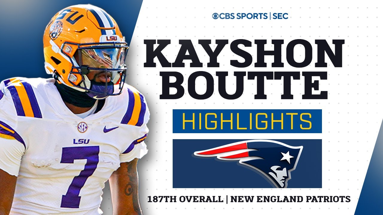 Kayshon Boutte: LSU Highlights | Patriots 187th Pick In The 2023 NFL ...