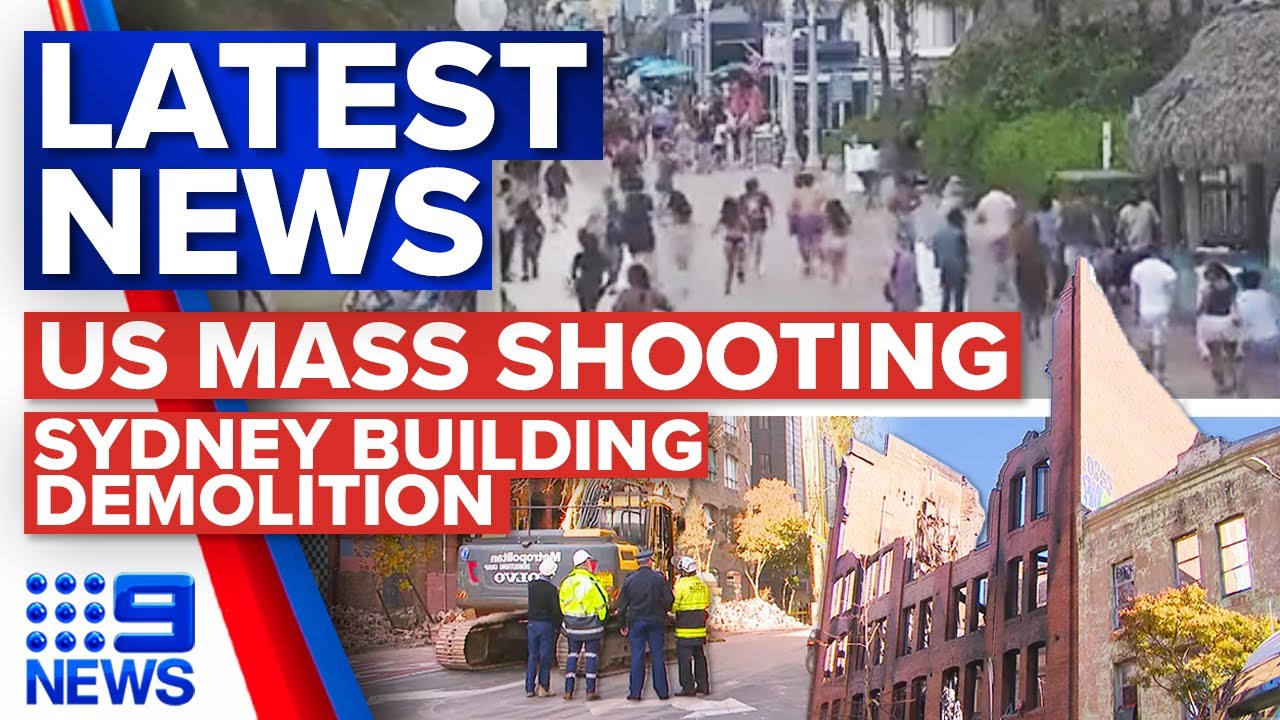 Hollywood Beach Florida mass shooting, Sydney building fire demolition ...