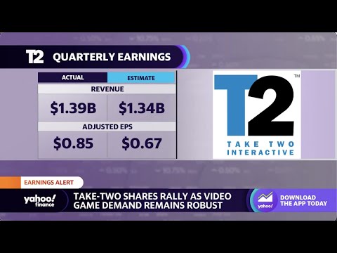 Take-Two Interactive stock surges around earnings beat, new video game ...