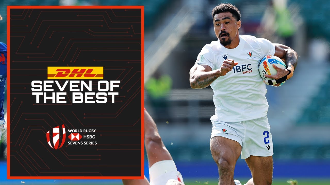 The TOP MOMENTS of London Sevens! | Men's DHL Seven of the Best - The ...