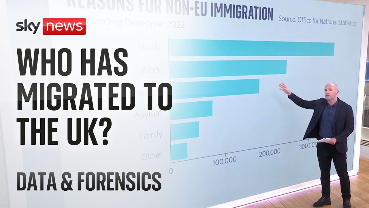 Net migration number includes NHS workers and Ukrainian refugees - but ...