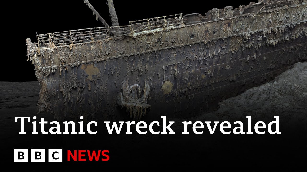 Scan of Titanic reveals wreck as never seen before - BBC News - The ...