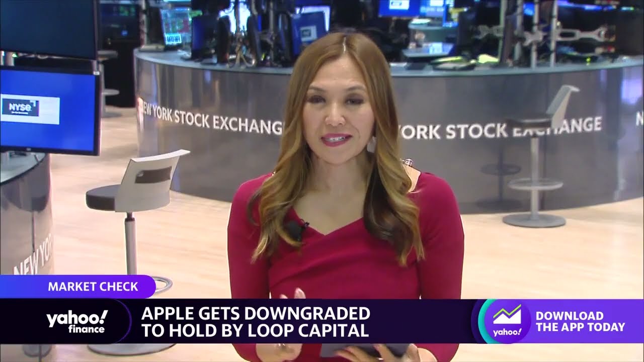 Apple nears $3 trillion market cap amid Loop Capital downgrade - The ...