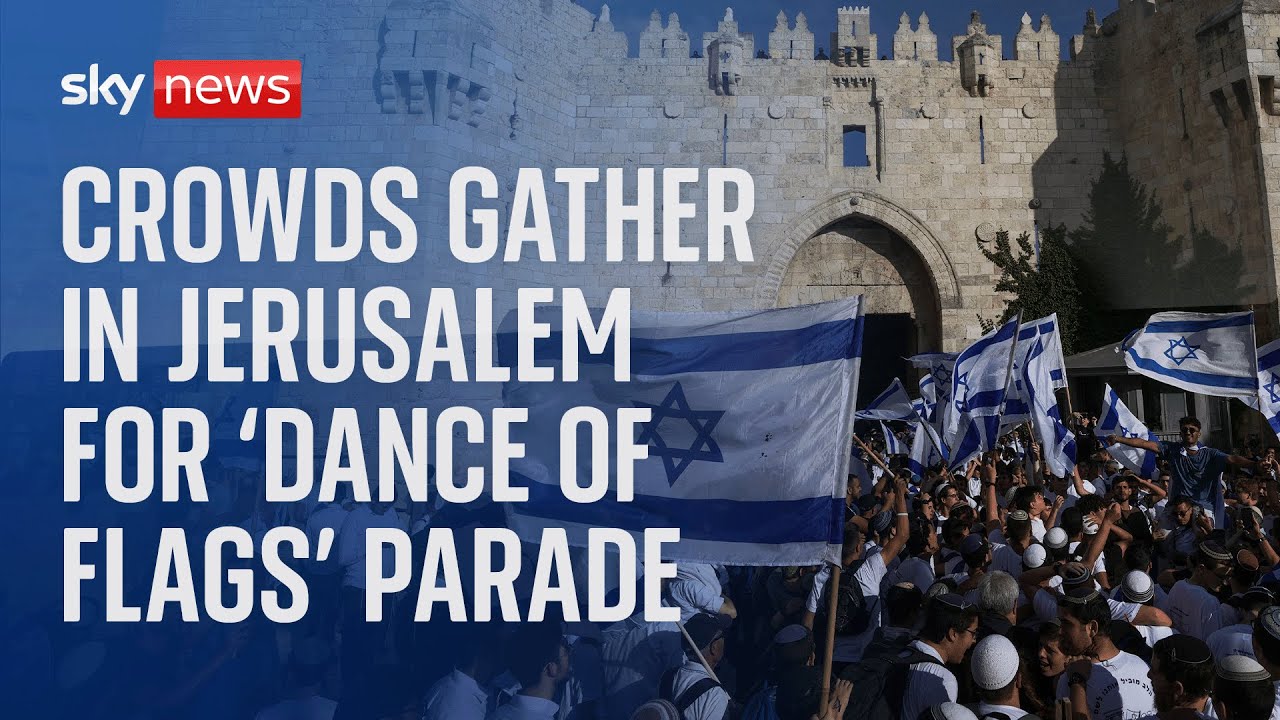 Watch live: Crowds gather at Jerusalem's Damascus Gate for the 'Dance ...