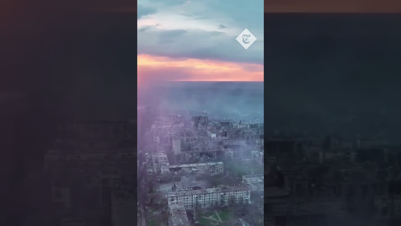 #Bakhmut: Church spire burns amidst skyline of rubble - The Global Herald