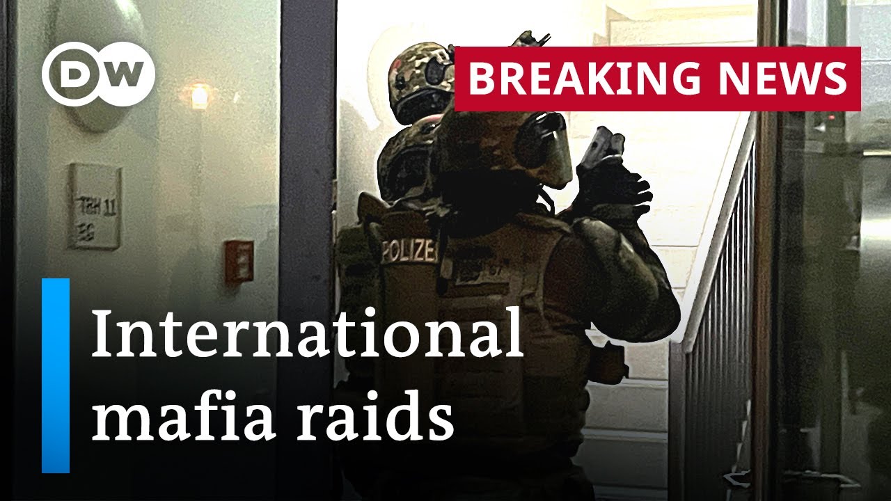 Massive international police operation targets Italian mafia | DW News ...