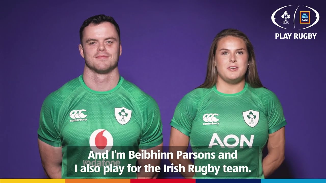 Aldi Play Rugby Squad with Beibhinn Parsons & James Ryan - The Global ...
