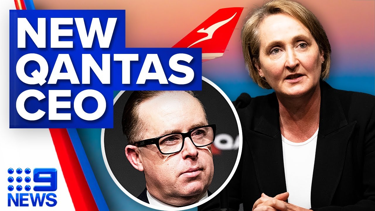 Qantas appoints first-ever female CEO to takeover from Alan Joyce | 9 ...