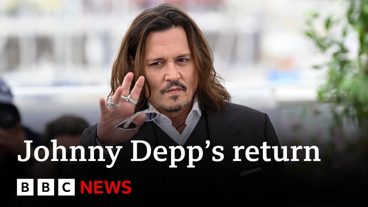 Johnny Depp discusses return to cinema after Amber Heard court case ...