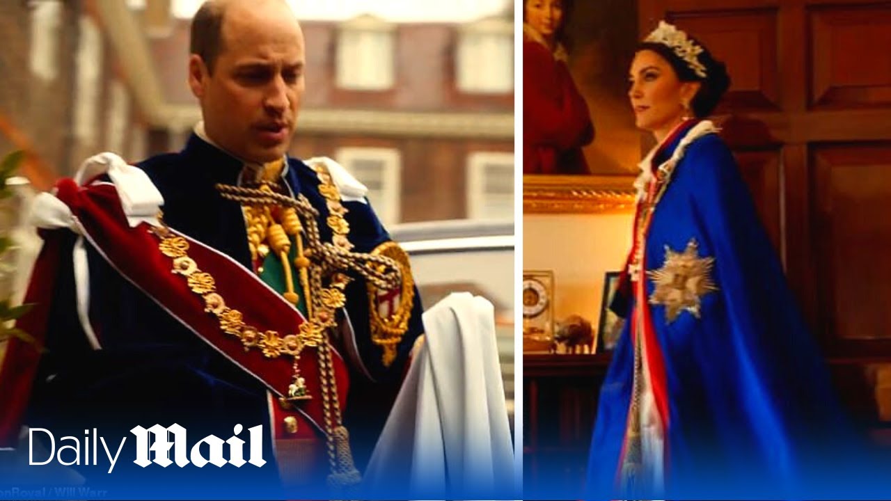 Prince William and Kate Middleton release behind-the-scenes Coronation ...