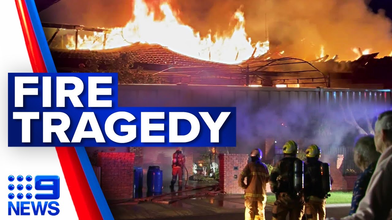 Man escapes after fire destroys house in Melbourne | 9 News Australia ...