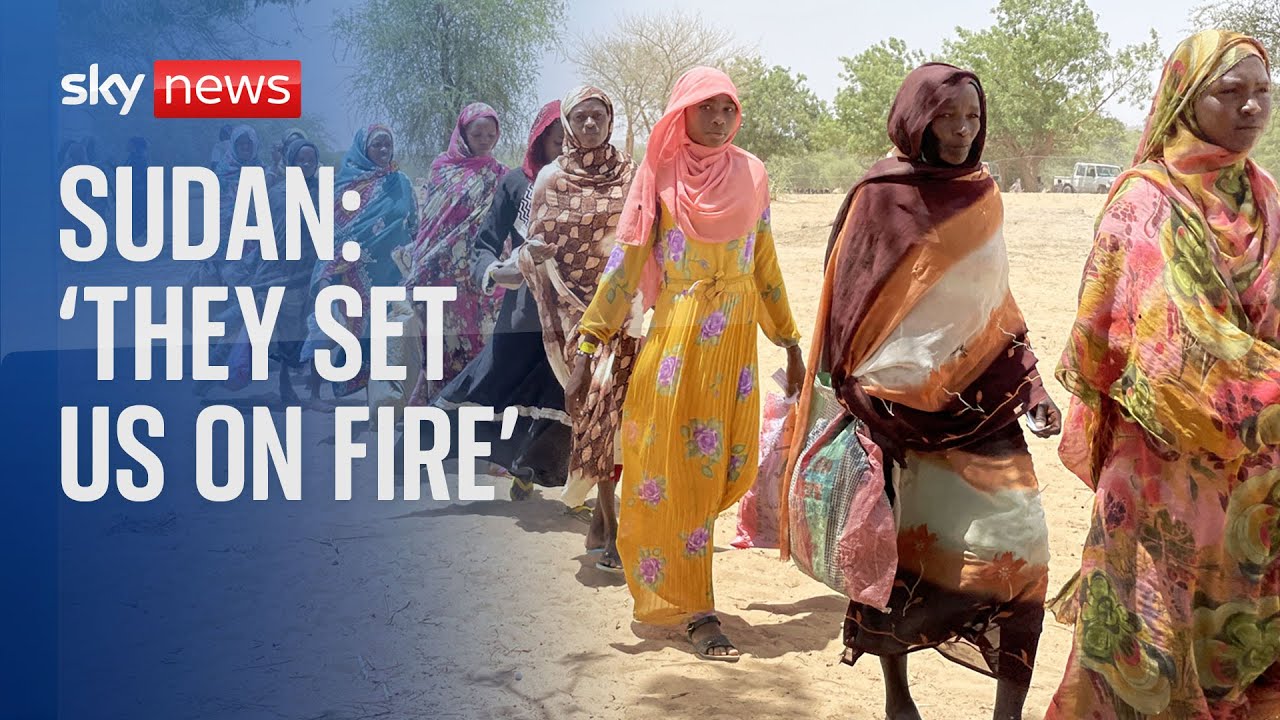 Inside Chad's refugee camps where thousands fled 'burning and killing ...