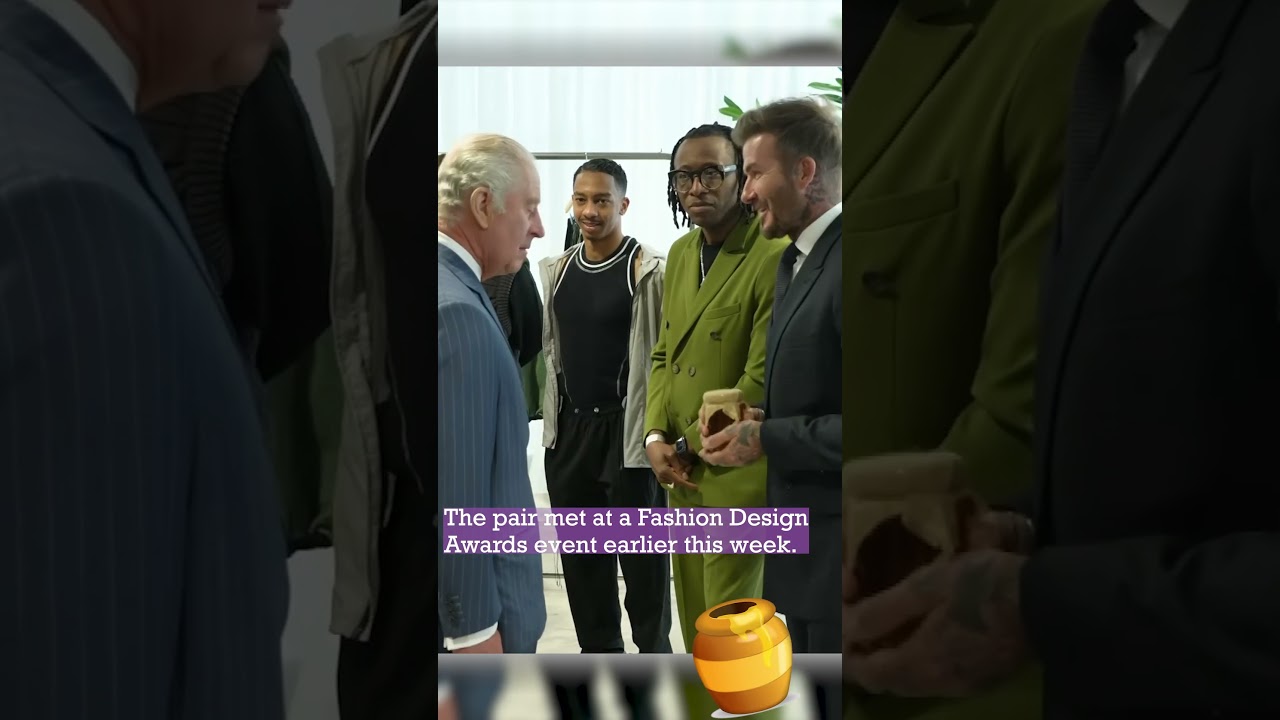 National Bee Day: David Beckham Offers Honey to King Charles - The ...
