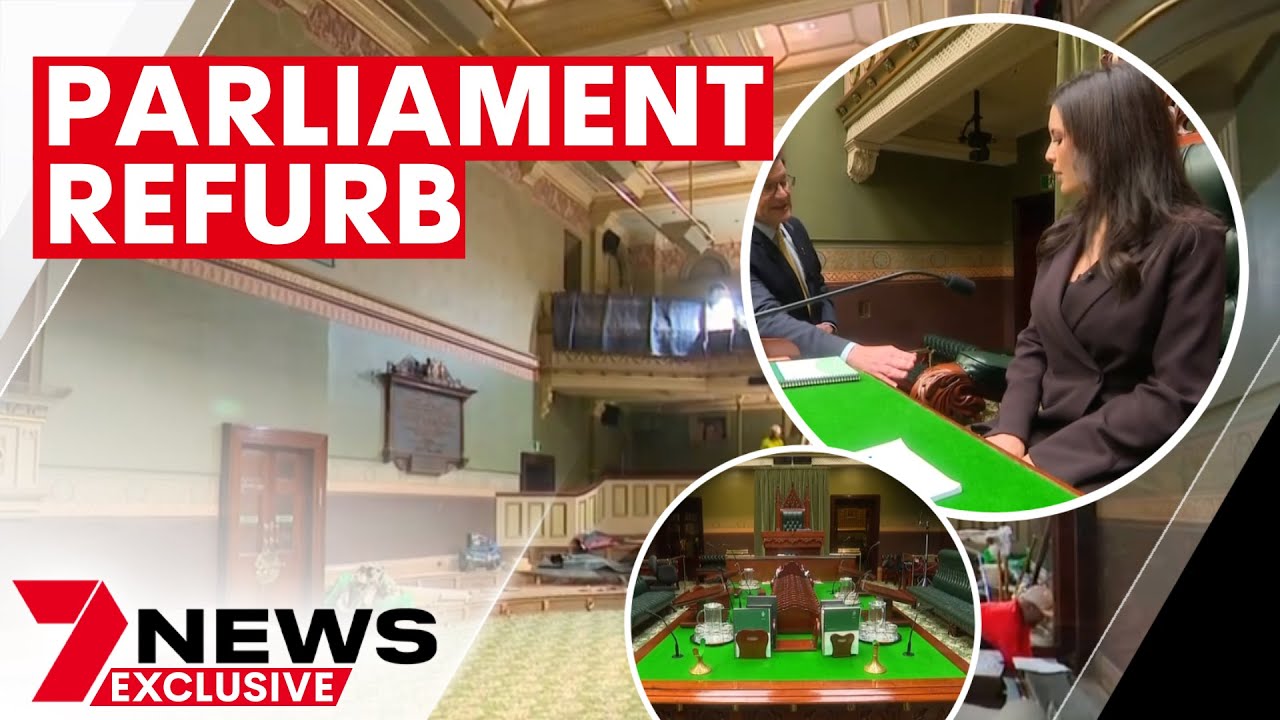 NSW Parliament’s Legislative Assembly refurbished, part of a $22 ...
