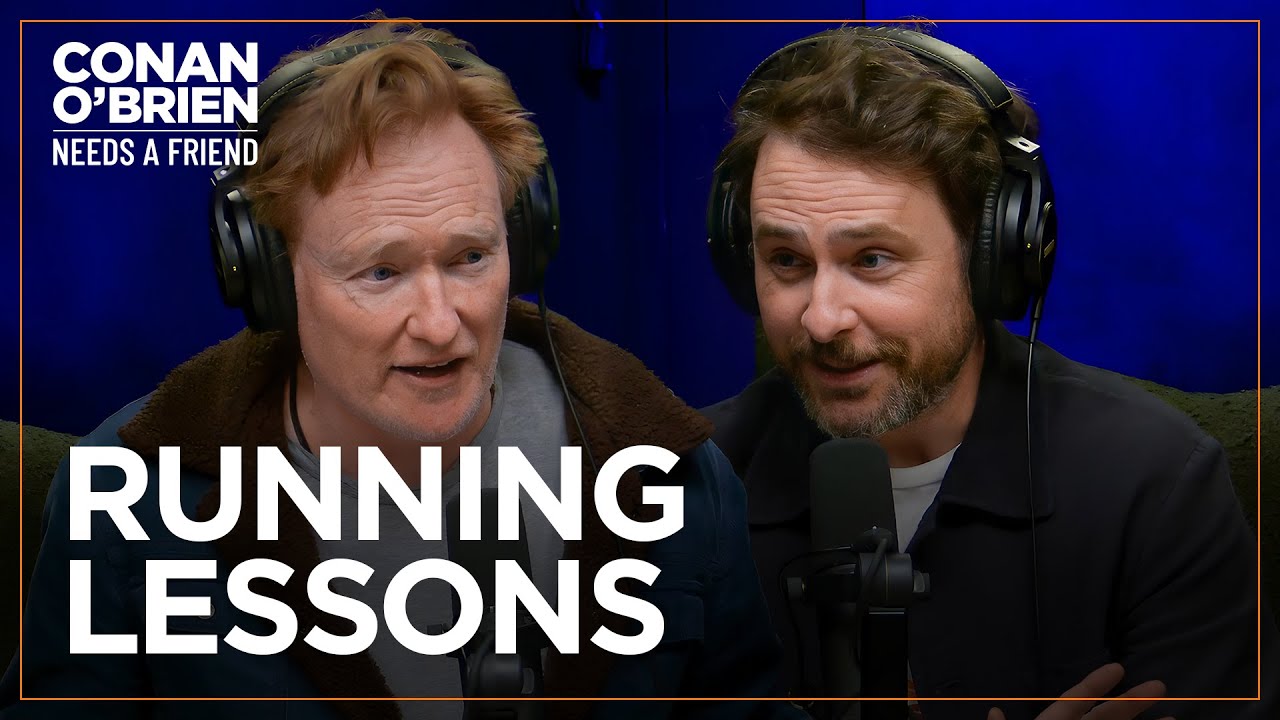 Conan Wants Tom Cruise To Teach Him How To Run (Feat. Charlie Day ...