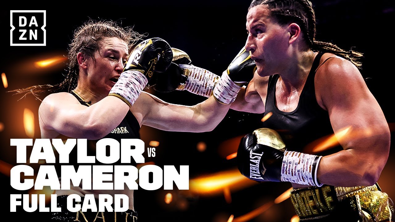 ICONIC NIGHT IN DUBLIN | Katie Taylor vs. Chantelle Cameron Full Card ...