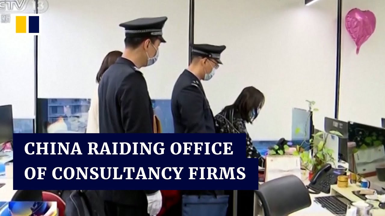 Beijing raids offices of consulting firm Capvision in widening ...