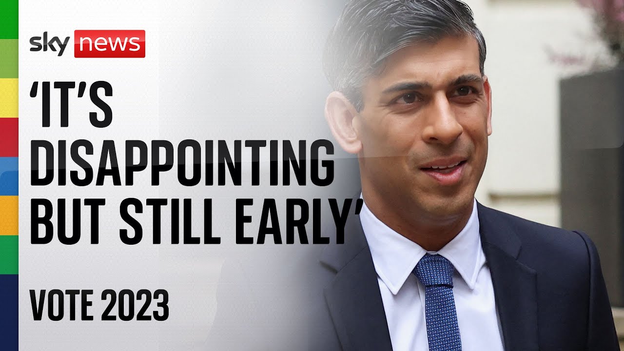 Prime Minister Rishi Sunak says local election results are ...