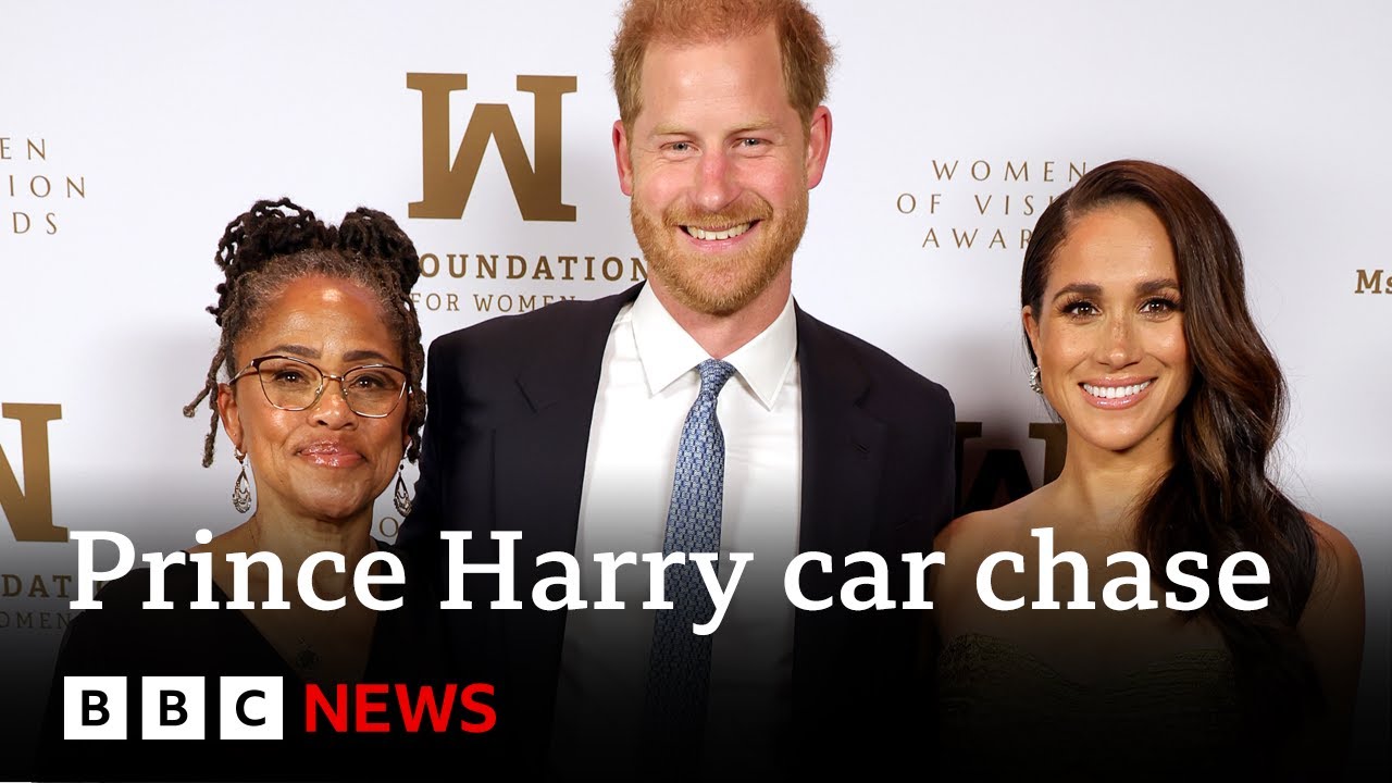 Prince Harry and Meghan involved in New York car chase – BBC News - The ...