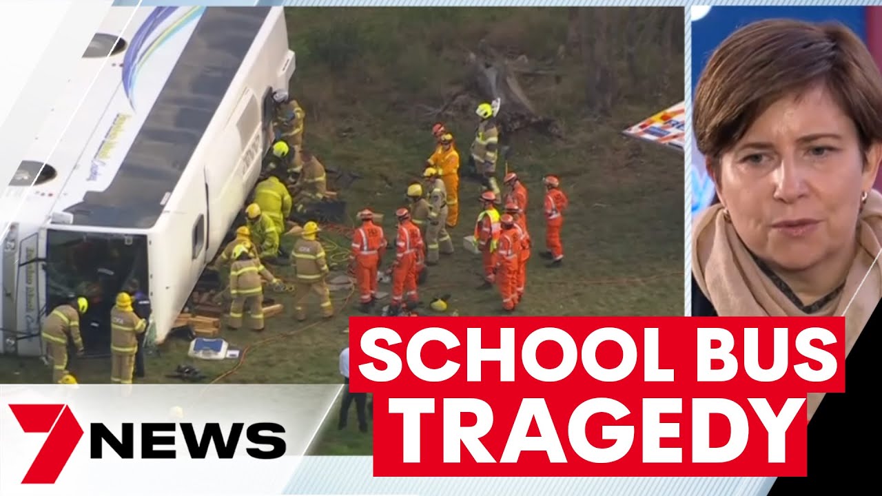Breaking: Victorian school bus tragedy update as nine children in ...