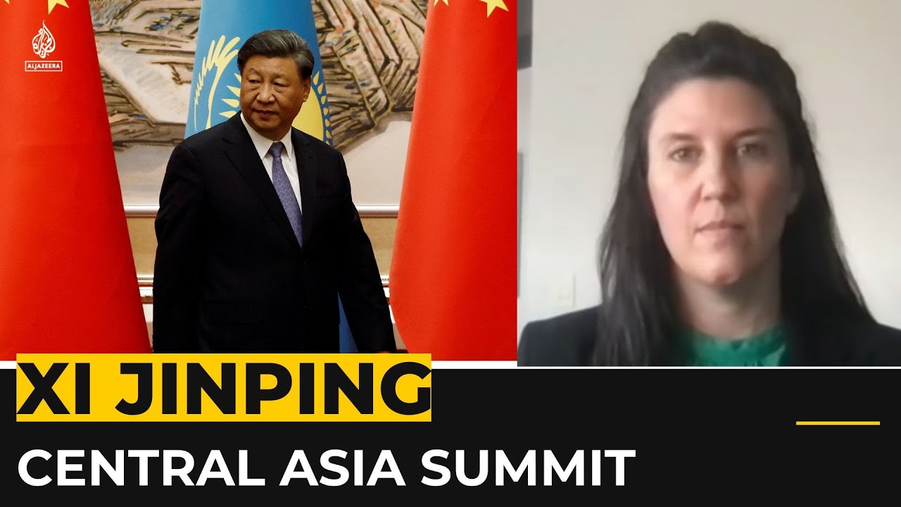 Chinas President Xi Jinping Hosts Summit With Leaders Of Five Central