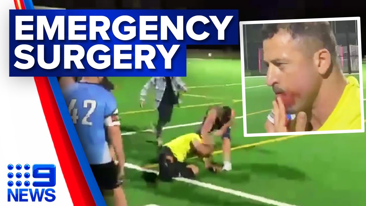 Soccer referee recovering after emergency surgery to repair shattered ...