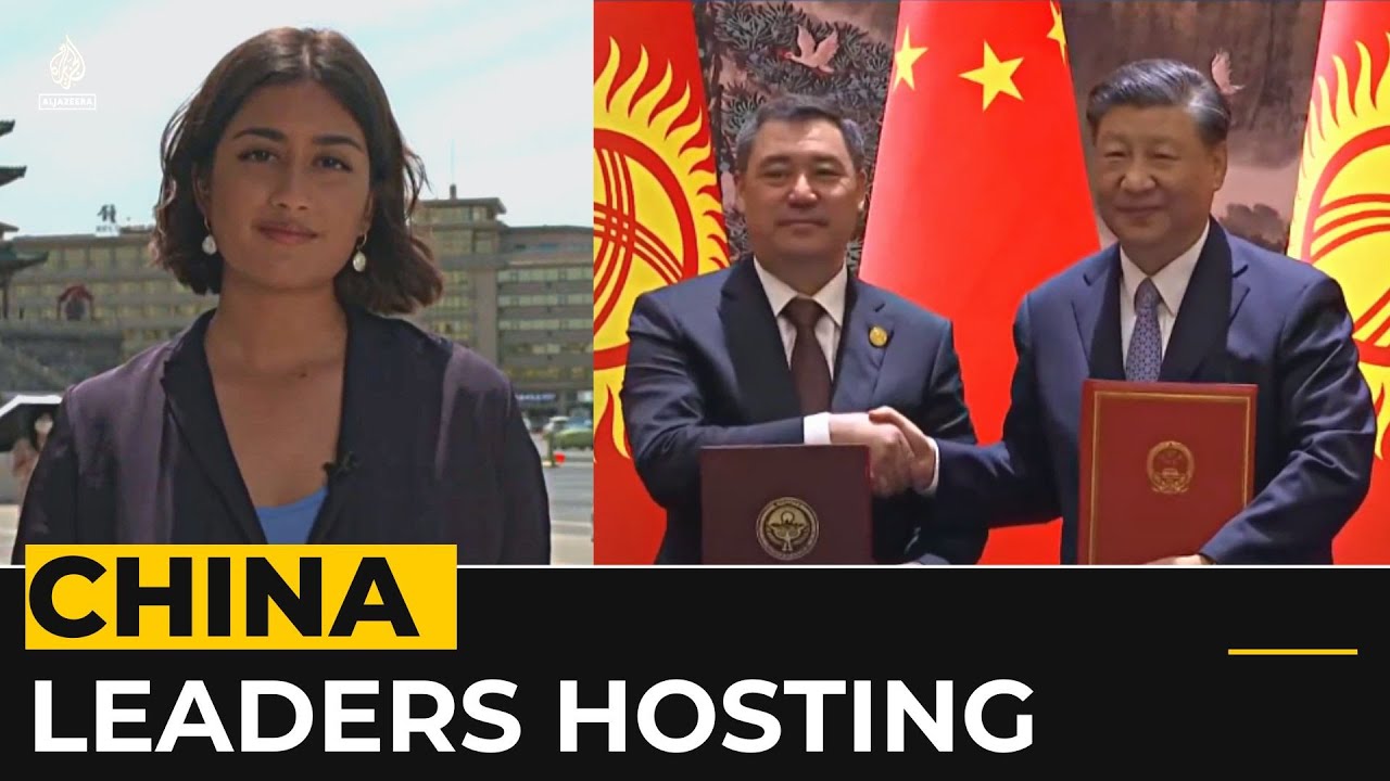 China summit: President Xi hosts leaders of central Asian nations - The ...