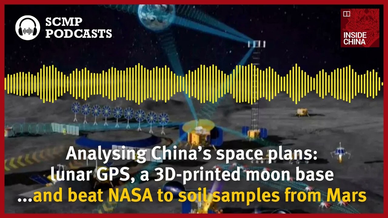 China’s space plans: lunar GPS, a 3D-printed moon base and soil samples ...