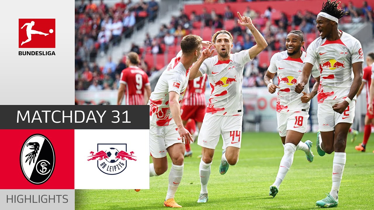 Kampl Saves RBL Top 3 Spot | SC Freiburg - RB Leipzig | Highlights | MD ...