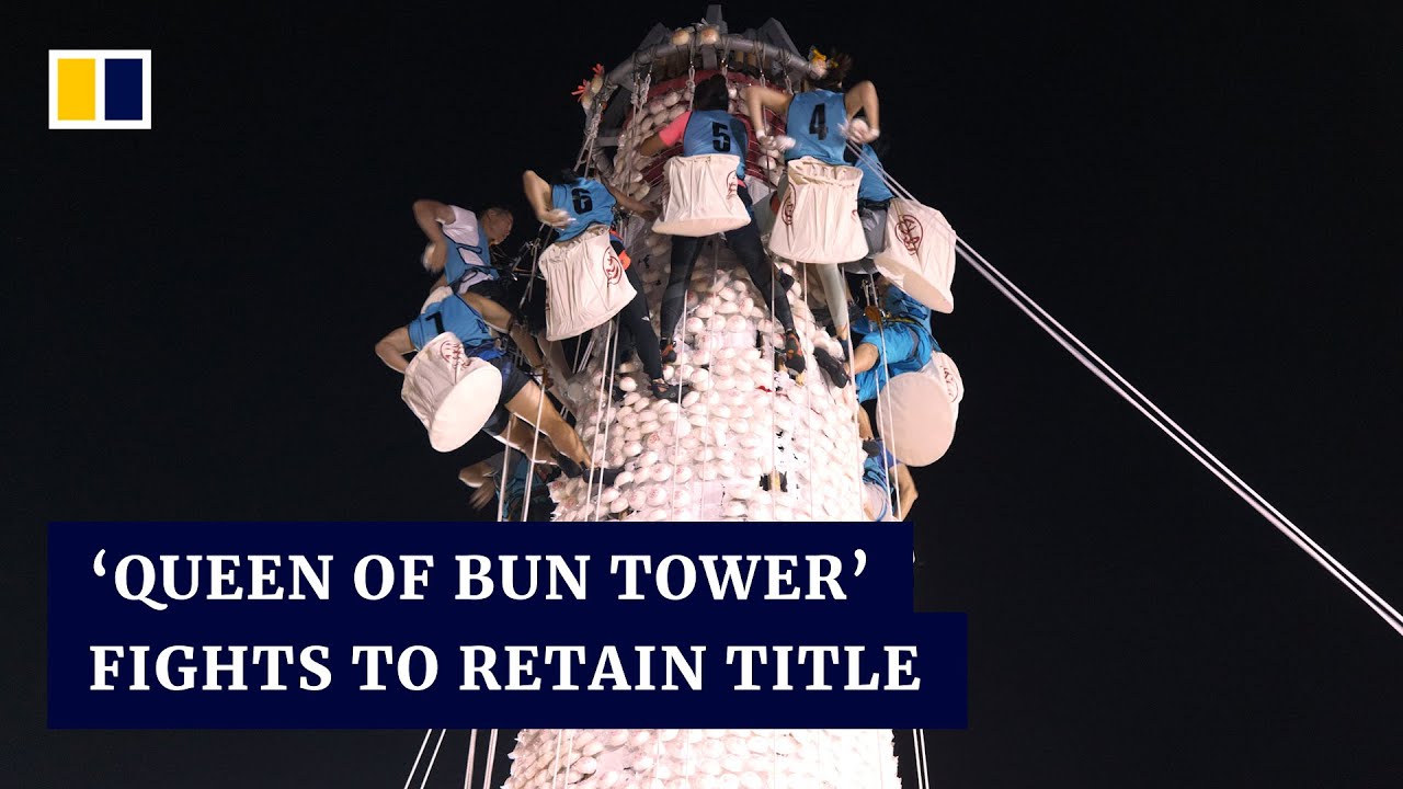 Hong Kong athlete’s fight to defend her ‘Queen of Bun Scrambling’ title ...