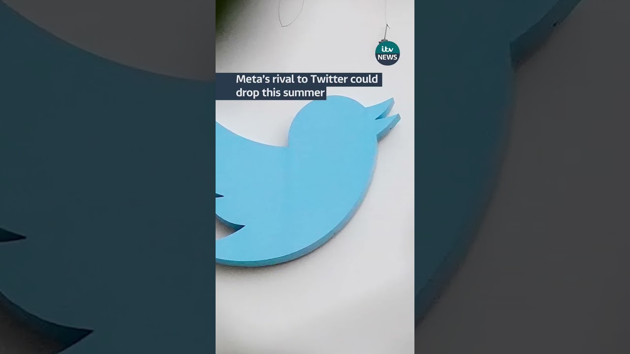 Meta’s rival to Twitter could drop this summer #itvnews #twitter #meta #instagram #elonmusk ...