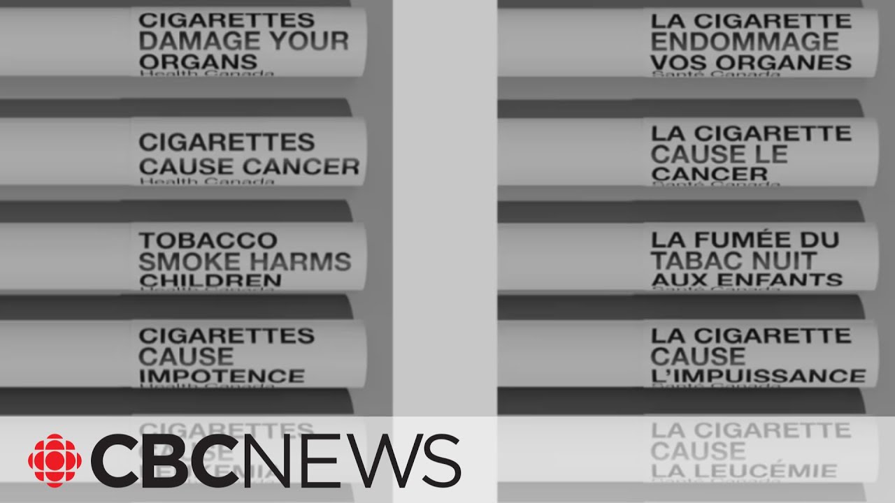 Canada 1st country to print warning labels on individual cigarettes ...