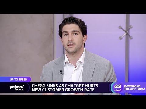 Chegg stock plummets on ChatGPT, AI impacts on new customer growth ...