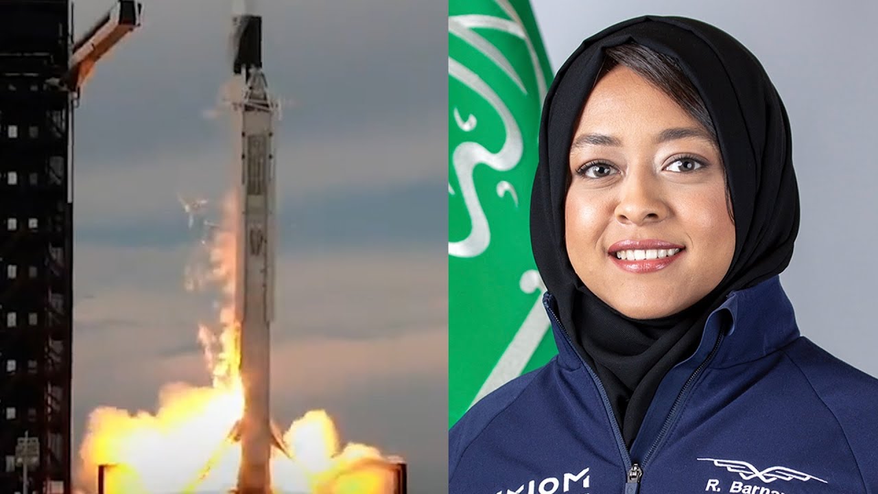 Axiom space mission: 1st Saudi woman astronaut boards ISS - The Global ...