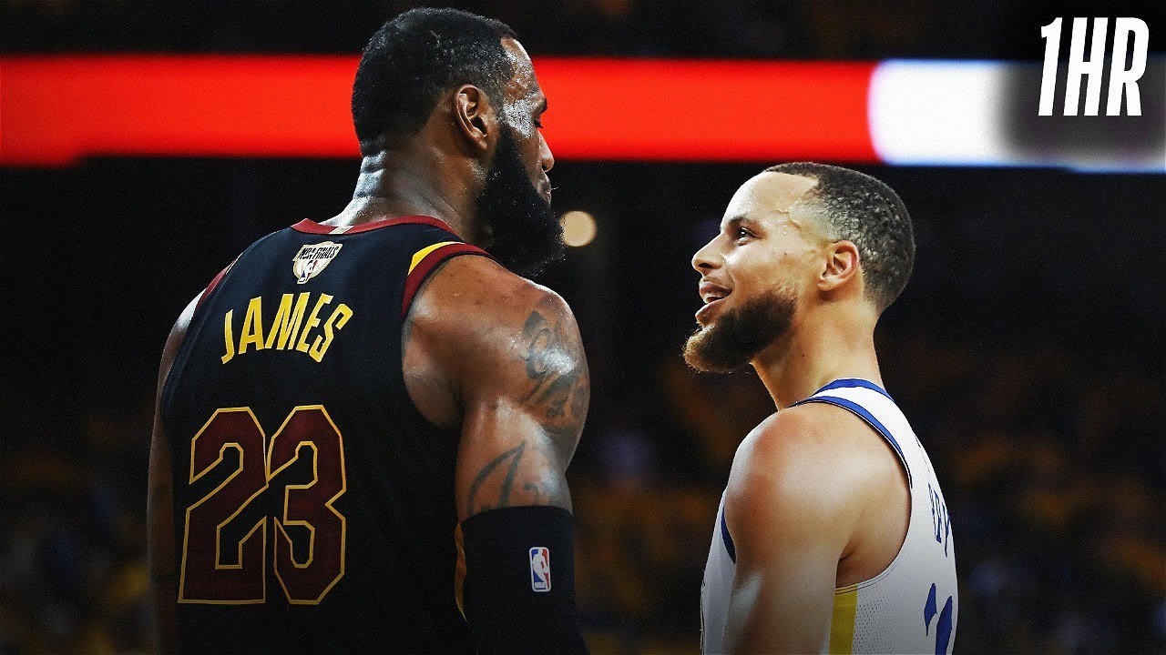 1 Hour of LeBron James & Stephen Curry's Greatest #NBAPlayoff Matchup ...