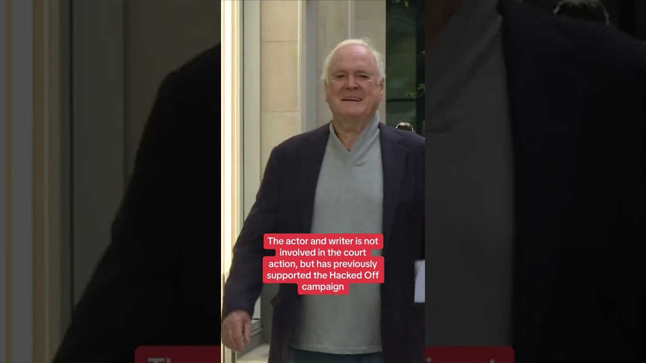 John Cleese arrives at Prince Harry hacking trial against Mirror Group ...