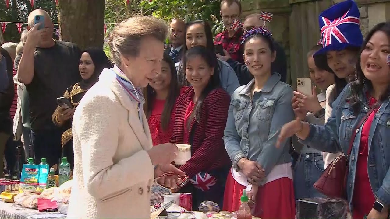 Three cheers for Princess Anne at Swindon street party - The Global Herald