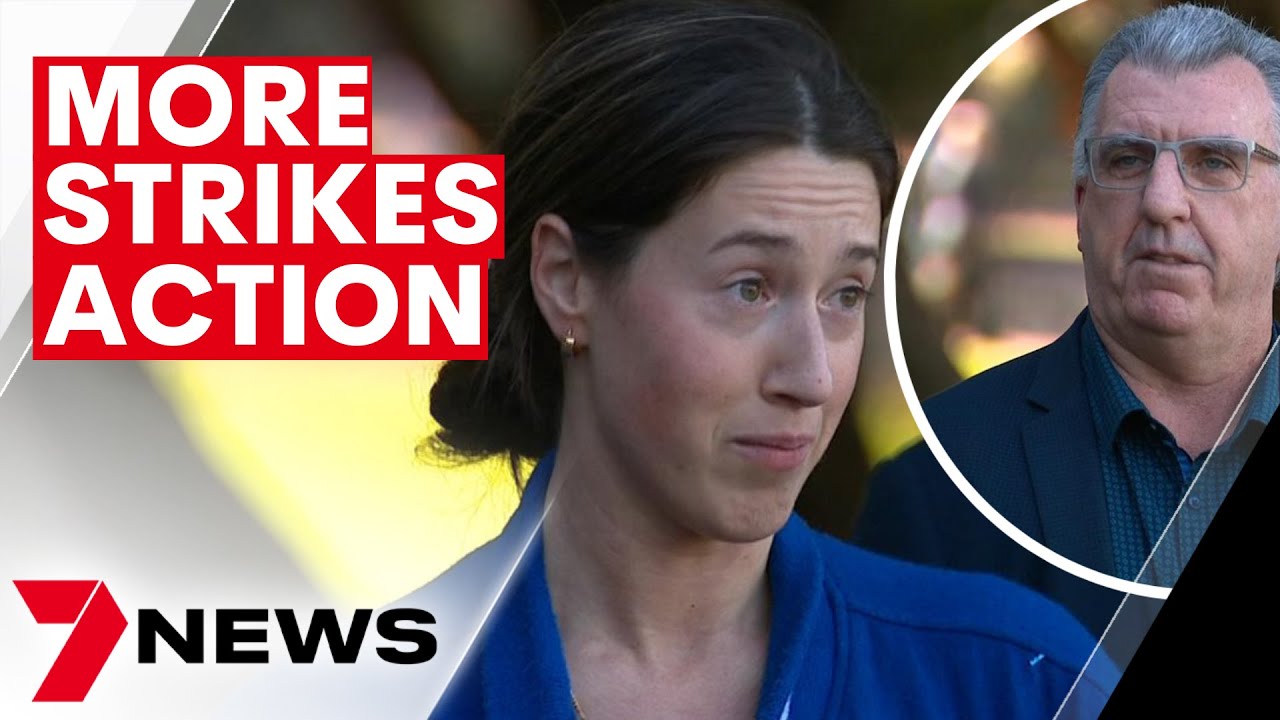 Paramedics and patient transport officers striking in NSW | 7NEWS - The ...