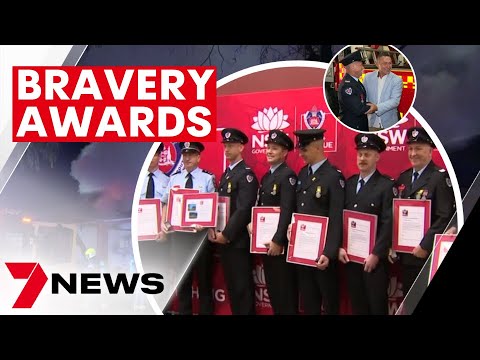 NSW firefighters rewarded for their bravery | 7NEWS - The Global Herald