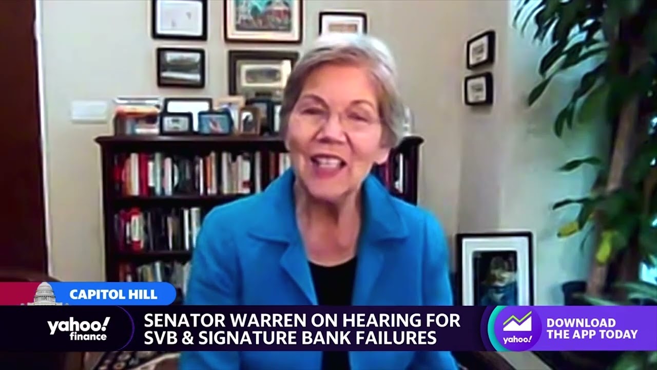 Senator Warren on Former SVB CEO: ‘There needs to be a full ...
