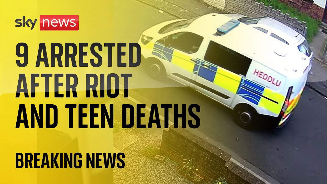Cardiff: Nine arrested over riots that followed teen crash victims ...