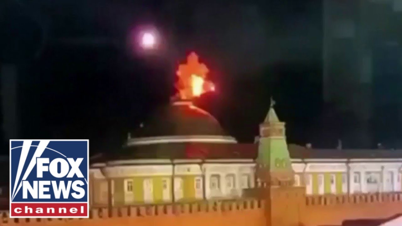 Unverified video shows alleged drone attack on Kremlin - The Global Herald
