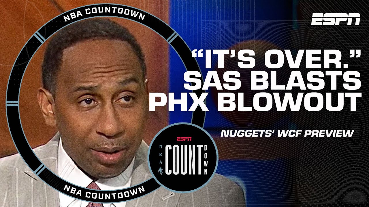 'ABSOLUTELY PATHETIC': Stephen A. calls Nuggets-Suns G6 a 'comedy show ...