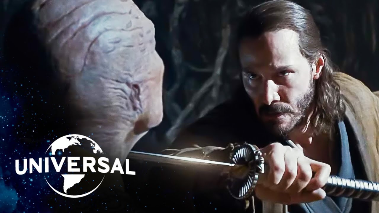 47 Ronin | Keanu Reeves Duels the Tengu Master for Mystical Swords ...