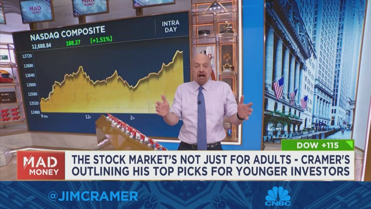 Jim Cramer puts together risky stocks for the young investor's ...