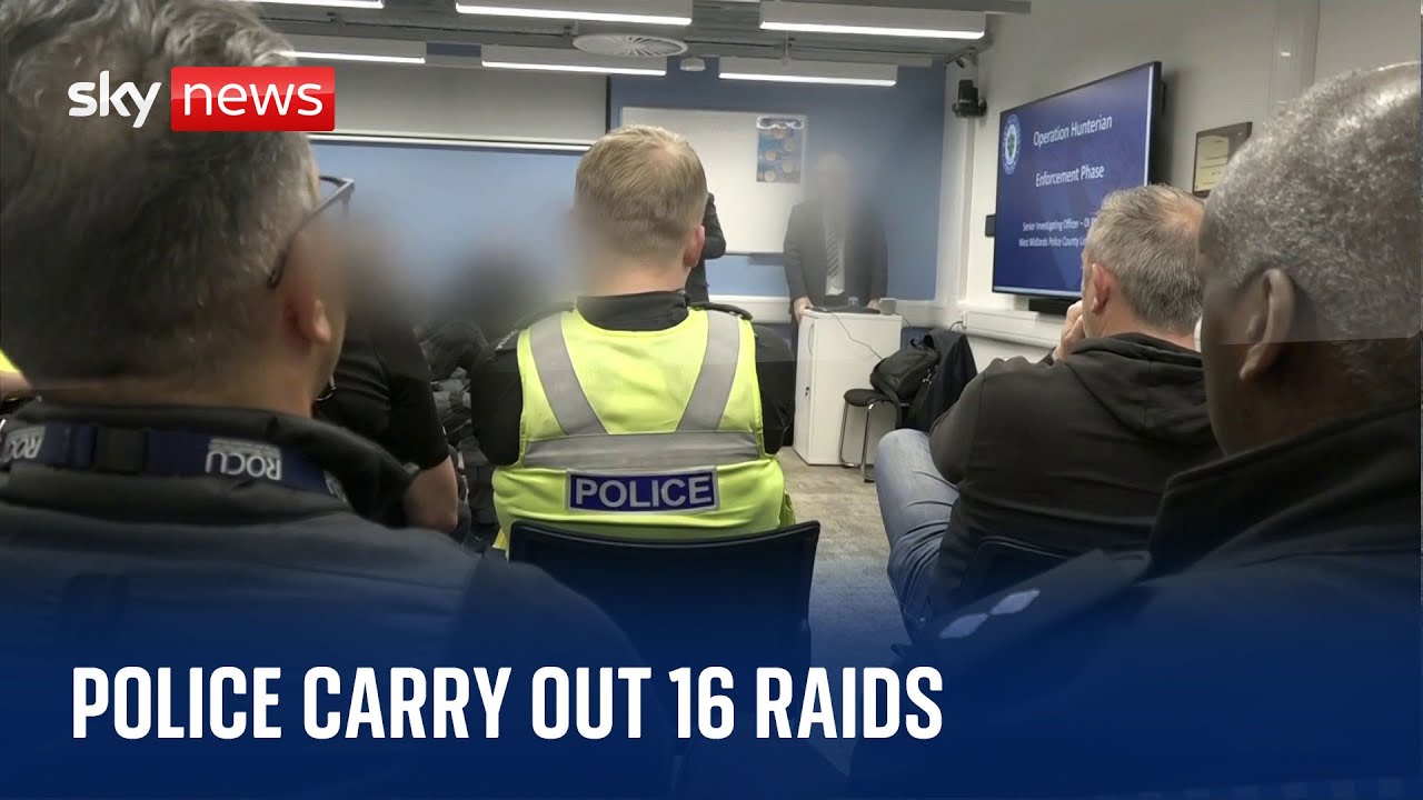 Police target organised crime group in 'largest single operation' to ...