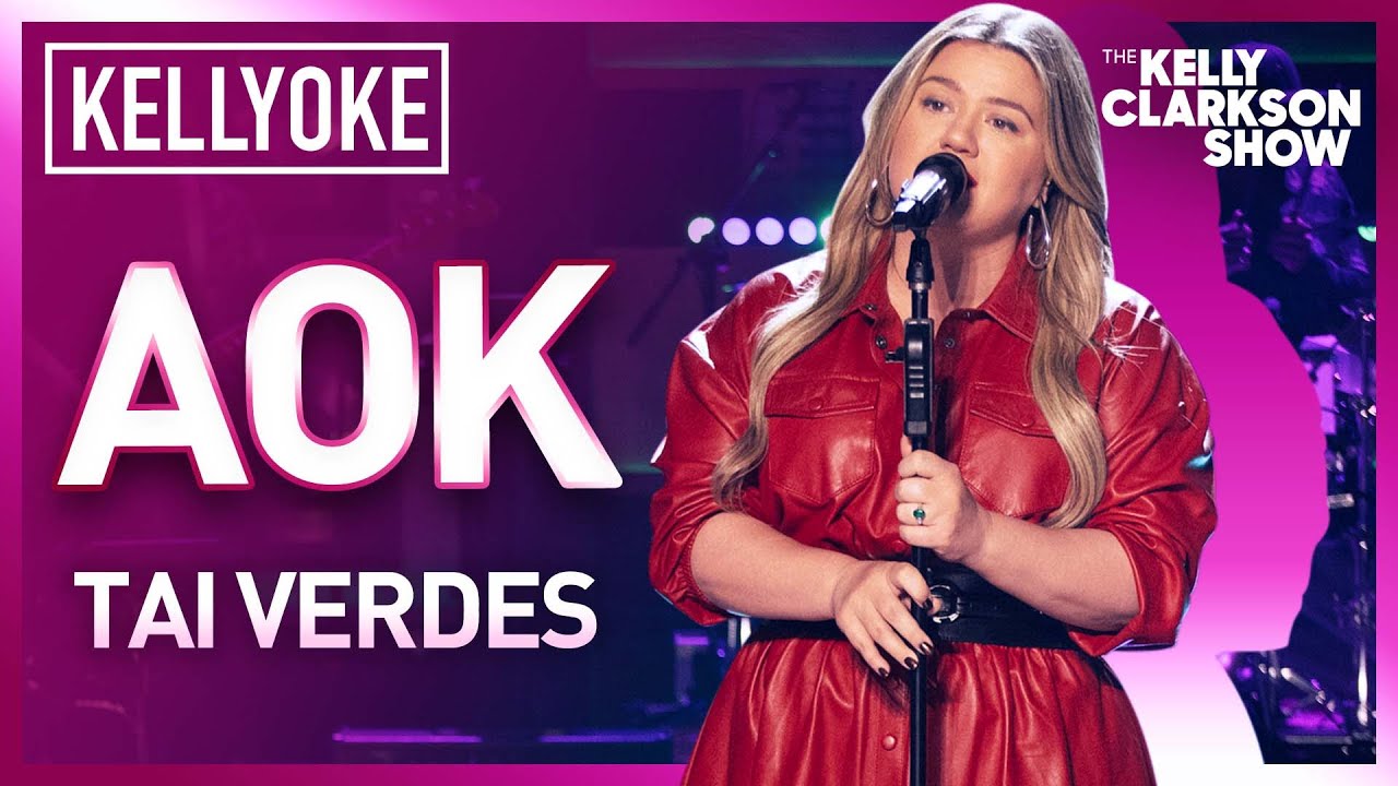 Kelly Clarkson Covers 'AOK' By Tai Verdes | Kellyoke Encore - The ...